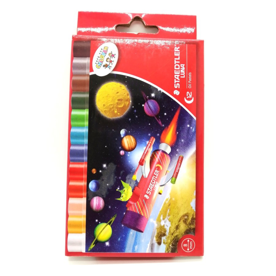 Crayon Staedler Luna (12 Oil Pastels) | Shopee Singapore