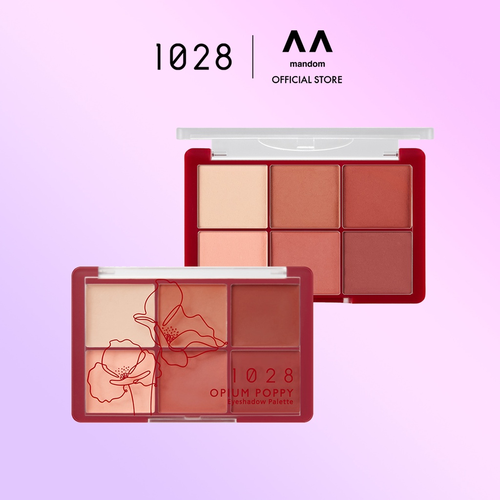 1028 Poppy Eyeshadow & Blush Palette (Purely / Envy) | Shopee Singapore