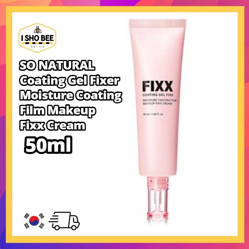 [ISHOBEE] SO NATURAL Coating Gel Fixer Moisture Coating Film Makeup ...