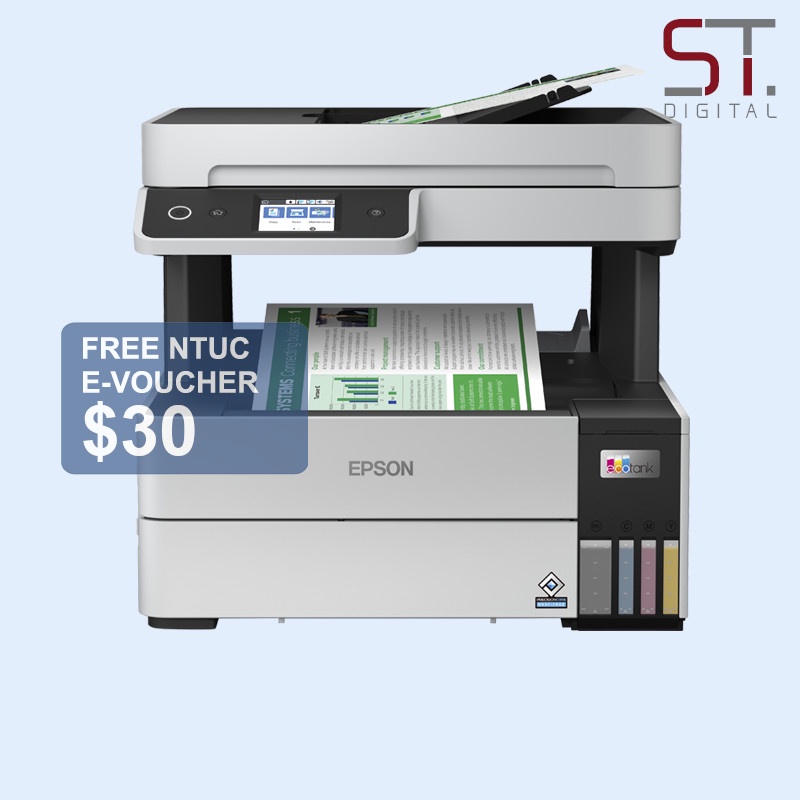 Epson EcoTank L6460 L 6460 Replacement of L6550 A4 Colour Wi-Fi Duplex ...