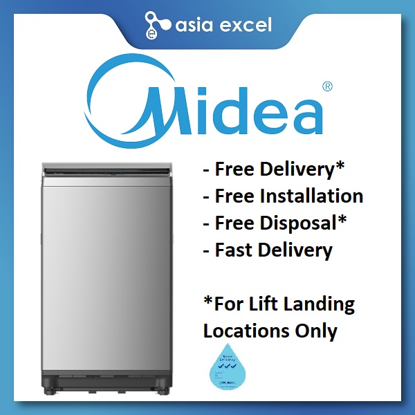 MIDEA MA100W75 7.5KG TOP LOAD WASHING MACHINE | Shopee Singapore