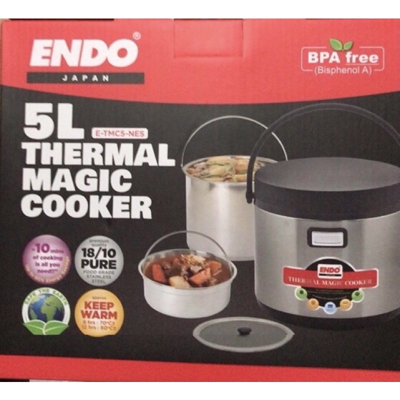 Endo Thermal Magic Cooker | Shopee Singapore