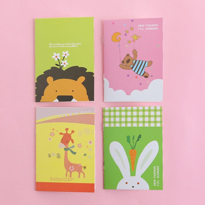 ⭐SG READY STOCK⭐Cute Mini Notebook Kids Diary Notebooks Students School ...