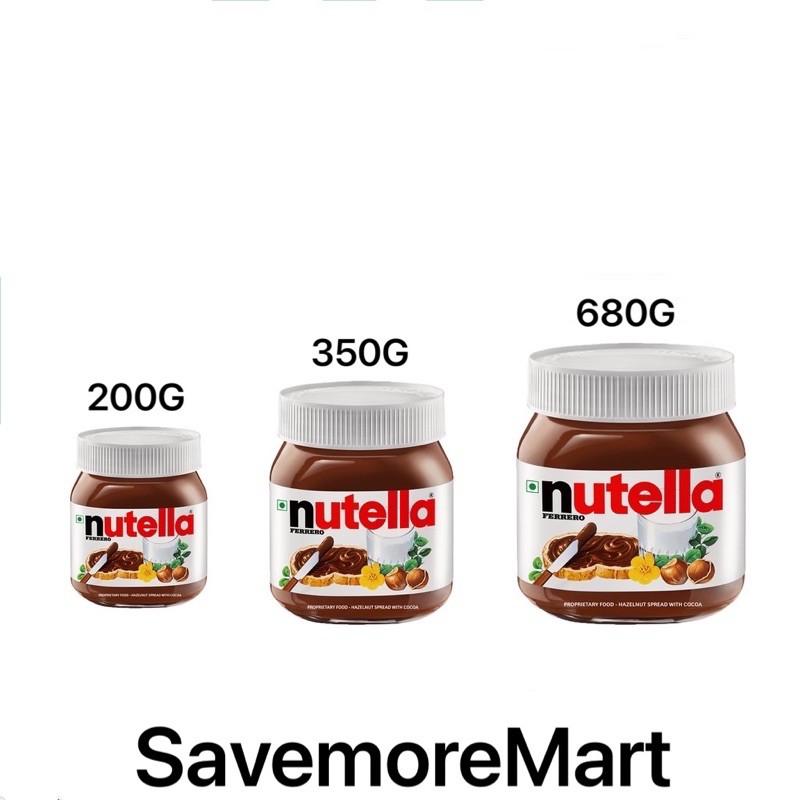 Nutella Hazelnut Spread With Cocoa 680G/350G/200G | Shopee Singapore