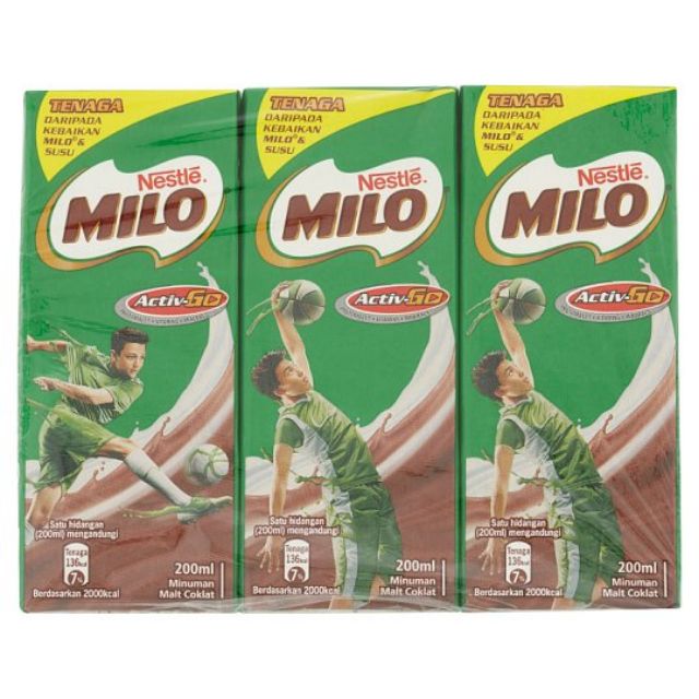 Milo Box Water 6x200ml | Shopee Singapore