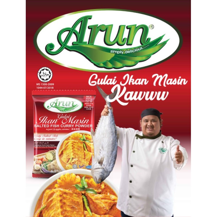 Arun Salted Fish Curry Powder 100g | Shopee Singapore