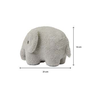 Miffy Elephant Terry Light Grey 21cm Plush Soft Toy. Licensed Miffy ...