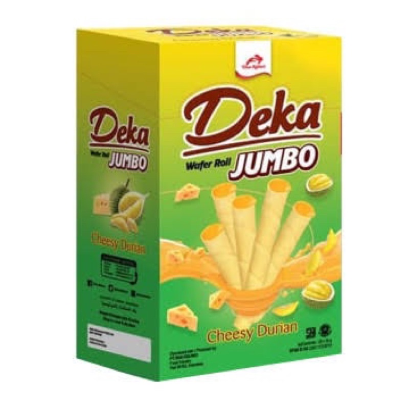 Deka Wafer Roll Jumbo (1 pack contains 20 pcs) | Shopee Singapore