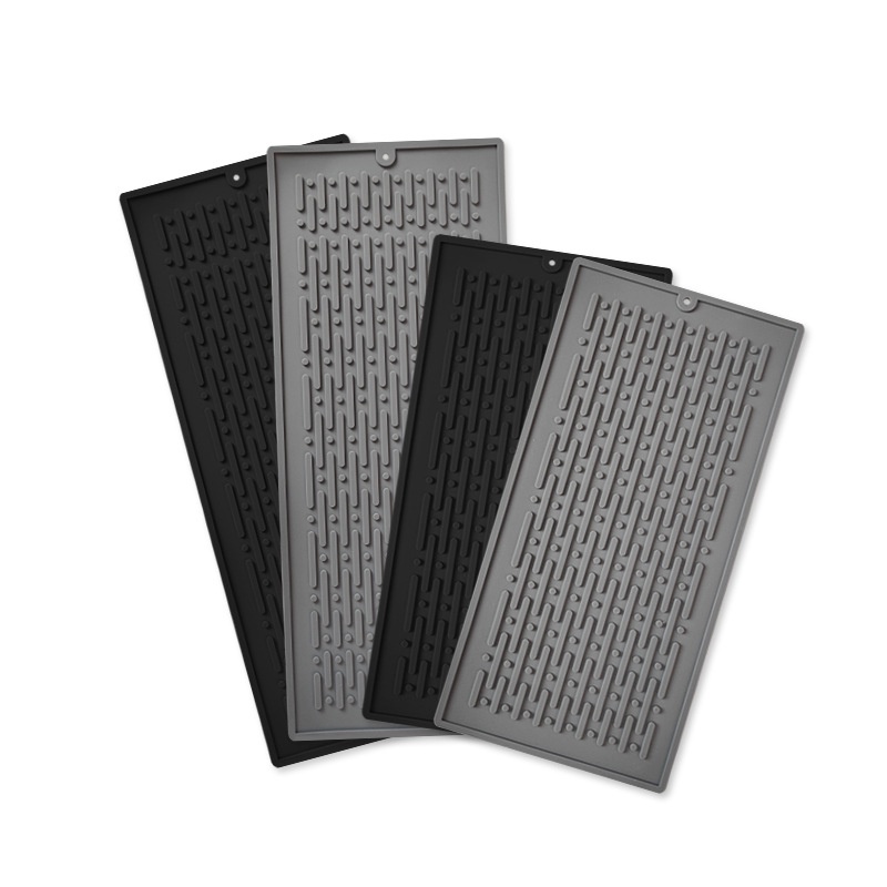 Dish Drying Mat for Kitchen Counter Silicone Dish Drying Pad Easy Clean ...