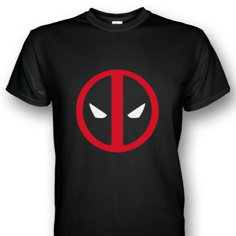 Marvel Deadpool Logo Super Hero T-shirt | Shopee Singapore