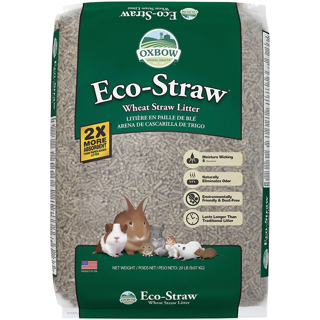 Oxbow Eco-Straw Litter (20lb) | Shopee Singapore
