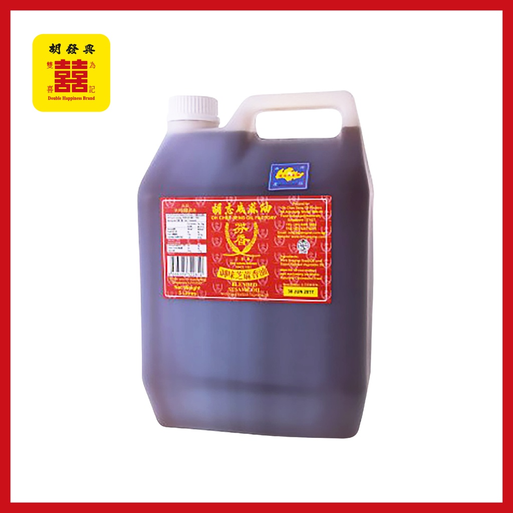 OH CHEE SENG BLENDED SEASME OIL 胡志成 (5L) | Shopee Singapore