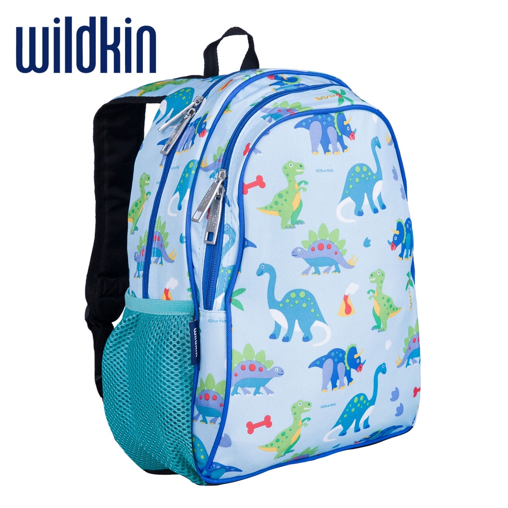 Wildkin Olive Kids Dinosaur Land Sidekick Backpack Boys School Bag ...