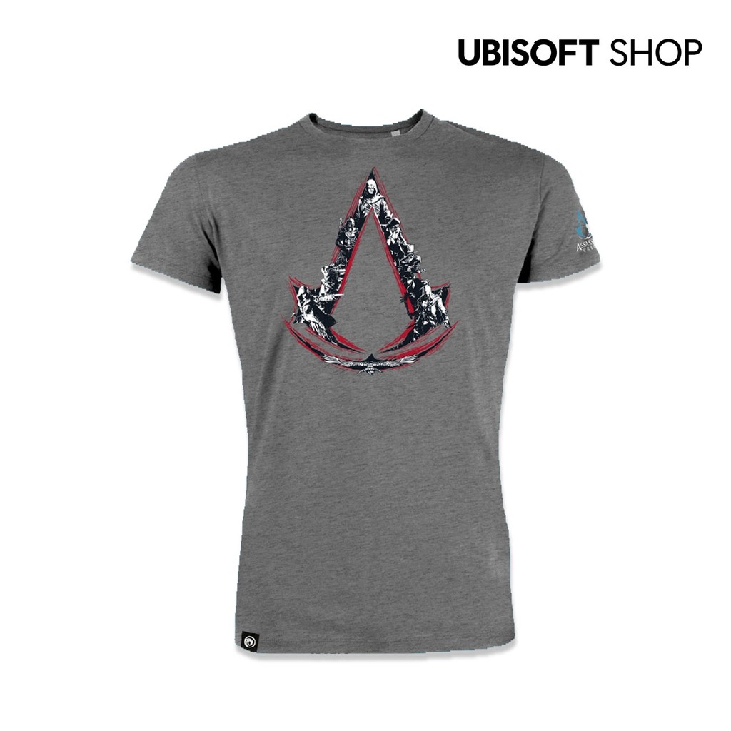 Assassin's Creed - Classic T-Shirt (Grey) | Ubisoft | Shopee Singapore