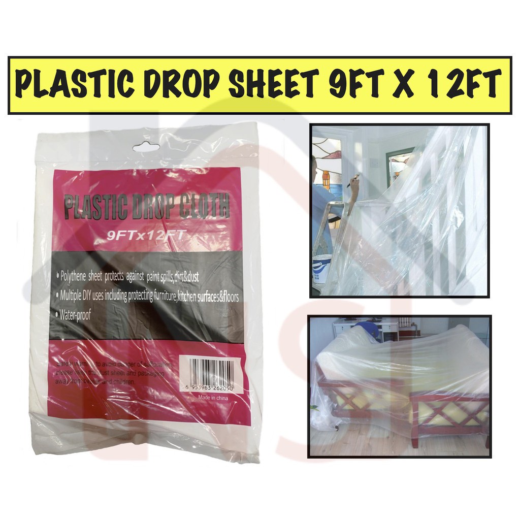 Plastic Sheet Cover/ PVC Sheet/ Drop Cloth/ Drop Sheet/ Floor ...