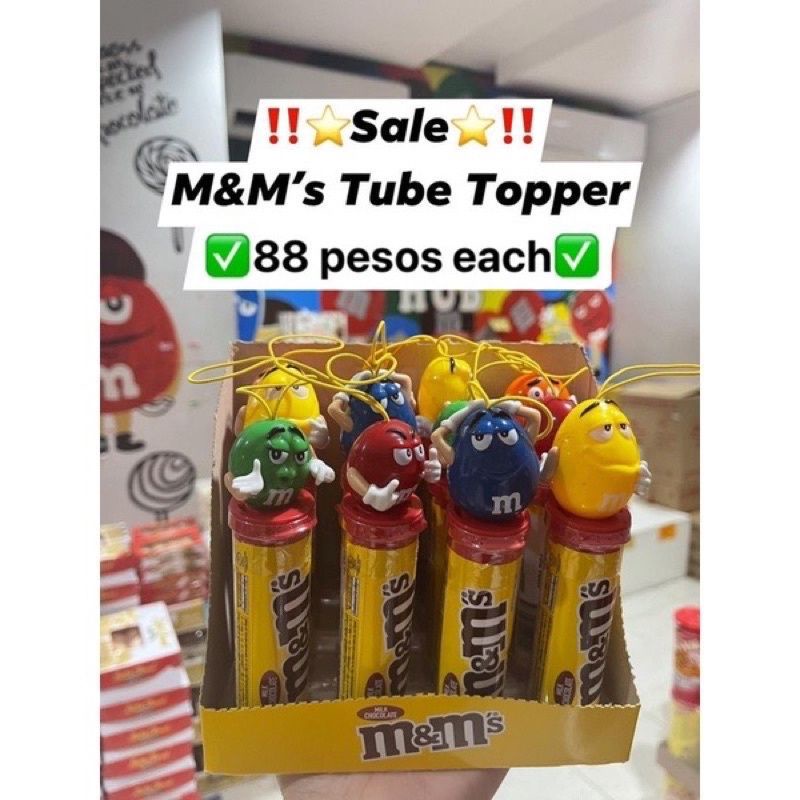 ! M&M Tube Topper/Bundle Pack Milk Chocolate & Crispy | Shopee Singapore