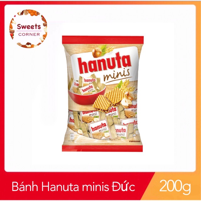 Hanuta minis German chocolate hazelnut sponge cake 200g | Shopee Singapore
