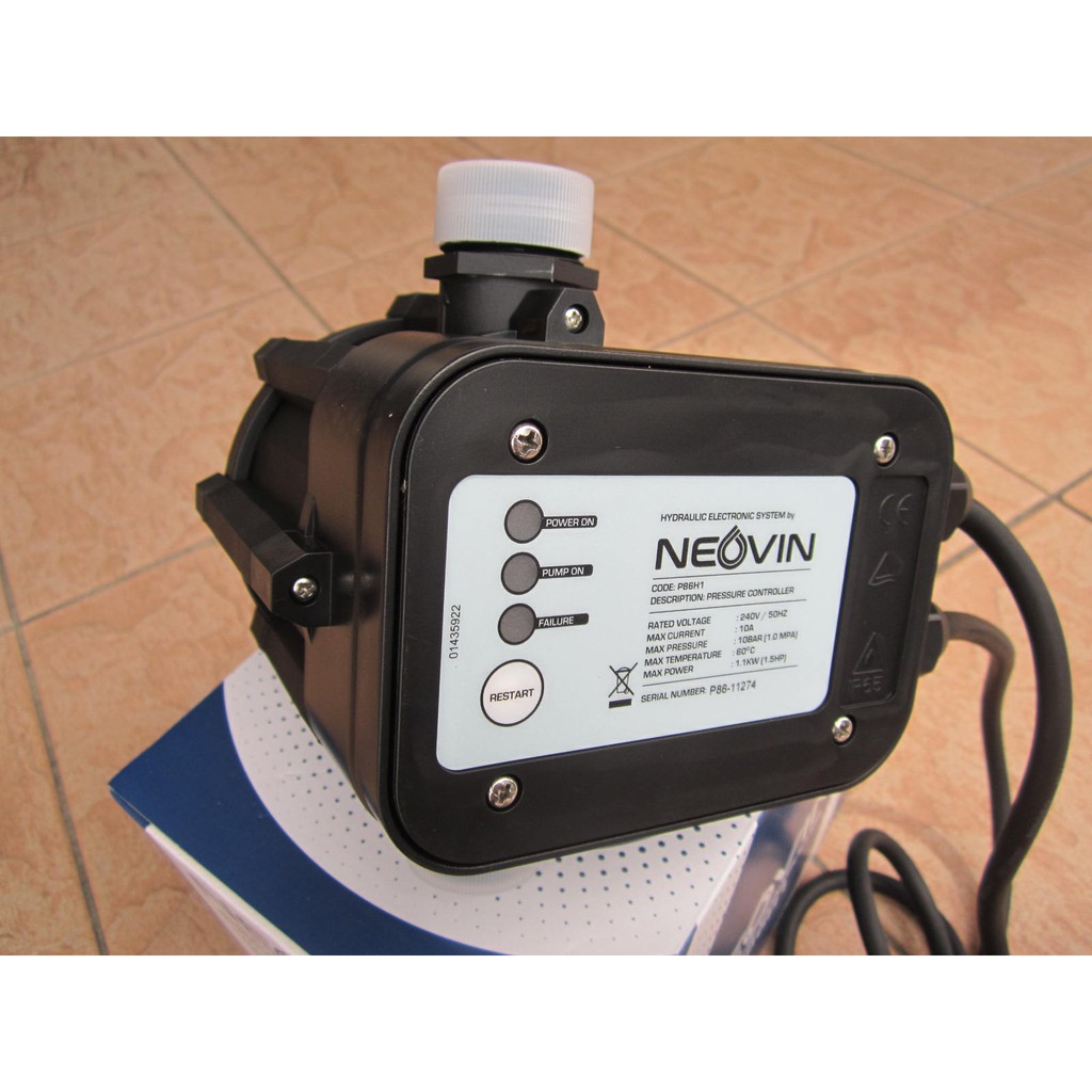 Neovin 1.5HP Water Pump Automatic Pressure Controller | Shopee Singapore