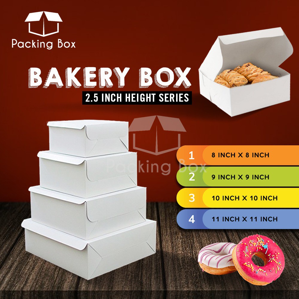 Kotak Kuih Talam Kuih Box Cake Box Pizza Box Packaging Box Packing Box ...