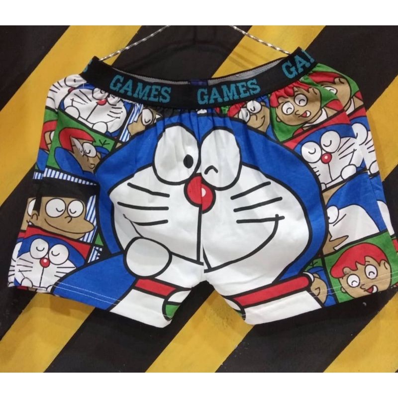 Doraemon character men's distro boxer box | Shopee Singapore