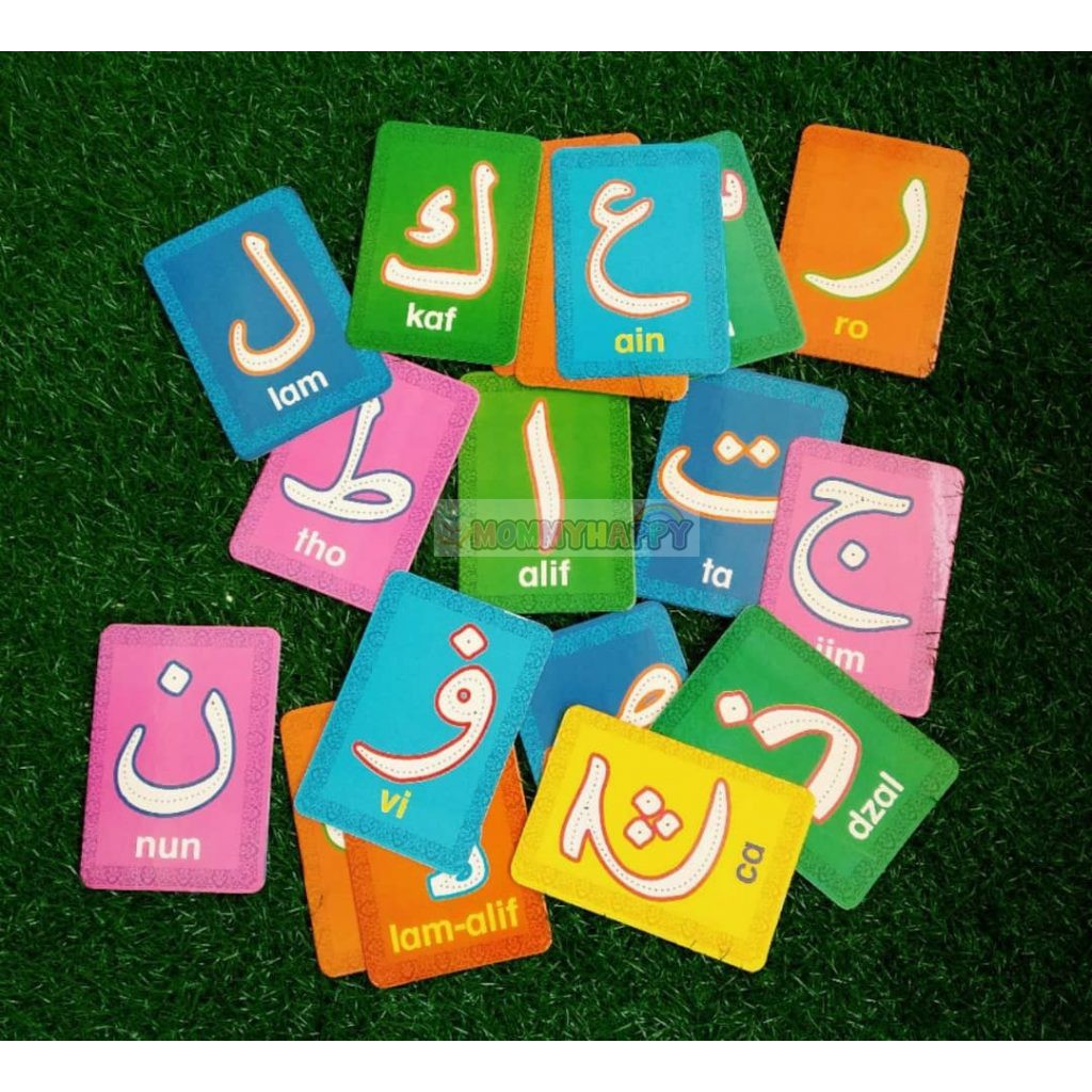Kad Imbas Jawi Flash Card Flashcard Marker Writing Read Alif Language ...