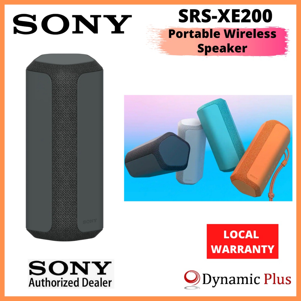 SONY SRS-XE200 Portable Wireless Speaker | Shopee Singapore