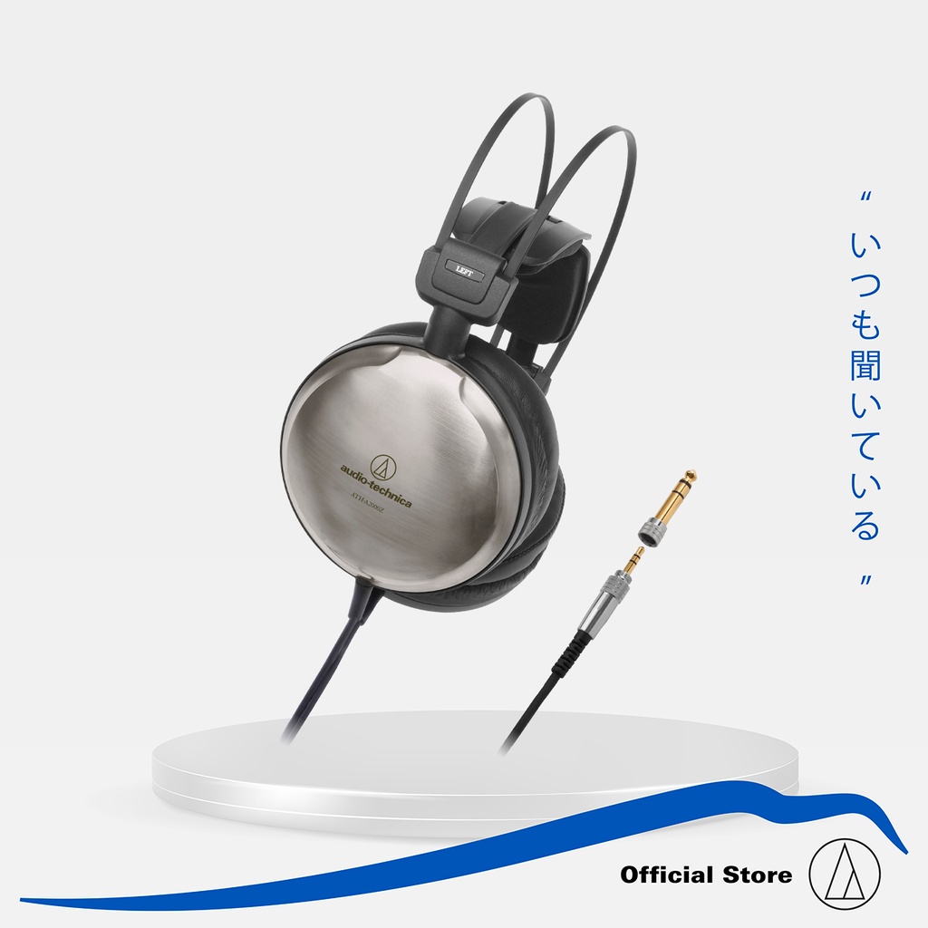 Audio-Technica ATH-A2000Z Over-The-Ear Headphone (Silver) | Shopee ...
