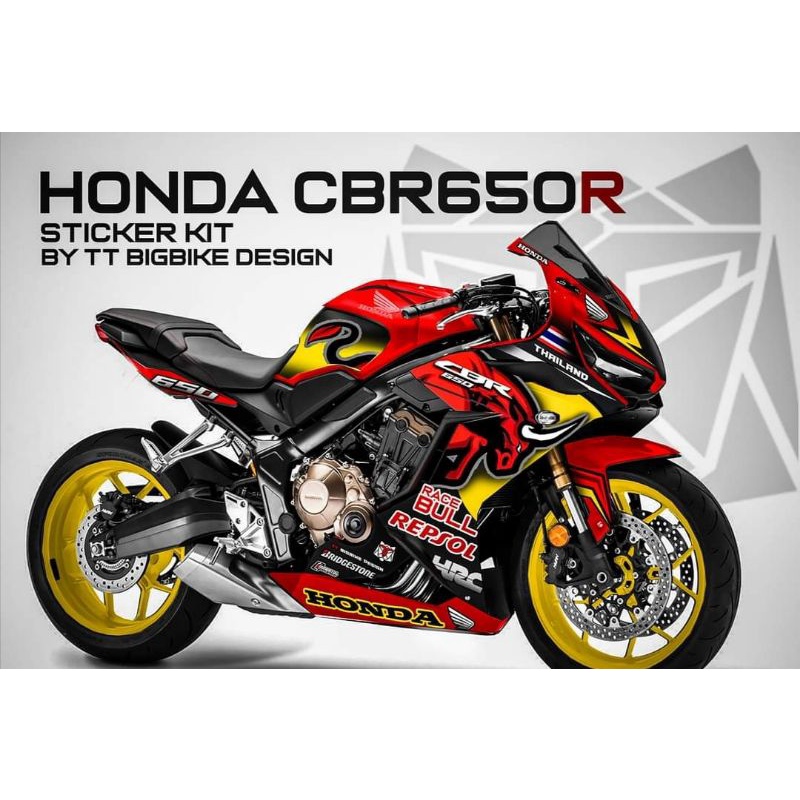 Sticker Sticker Honda Round Rod CB650R | Shopee Singapore