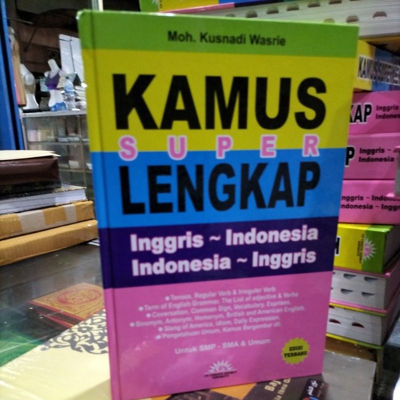 Super complete dictionary large A4 size | Shopee Singapore