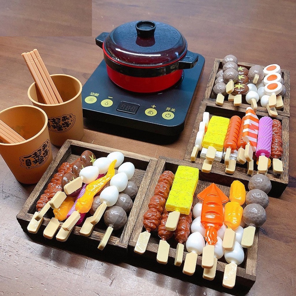 BBQ Toys Barbecue Set Children's Play House Toy Pretend Play Toy ...