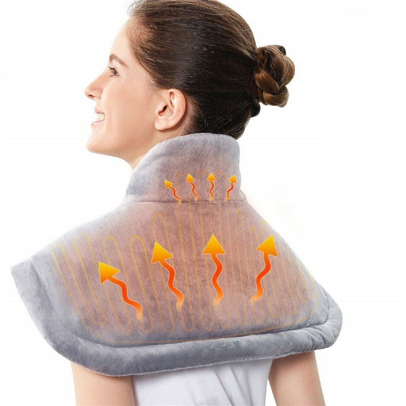 Winter Electric Heating Pad Moist Neck Shoulder Back Warmer Heating Pad ...