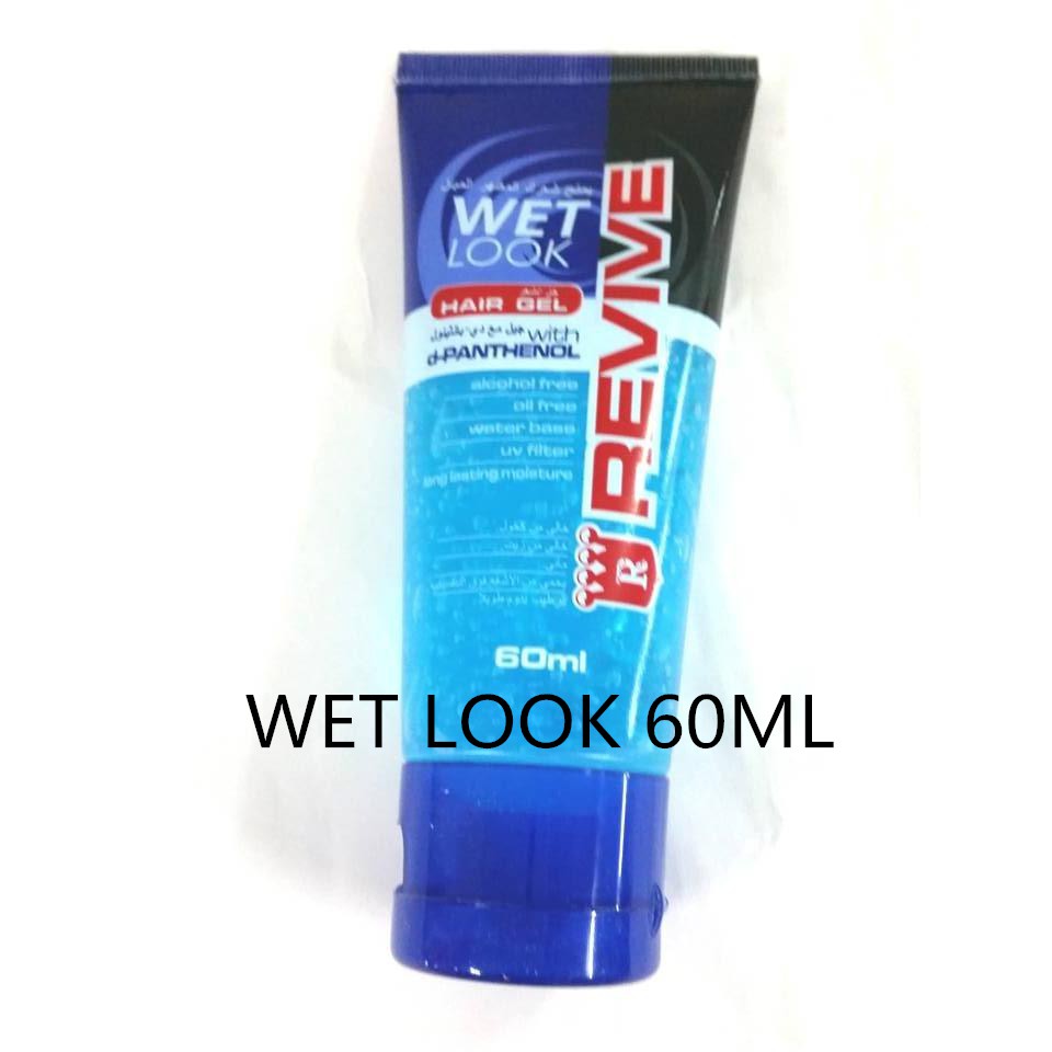 REVIVE HAIR GEL WET LOOK 60ML X 6PCS | Shopee Singapore