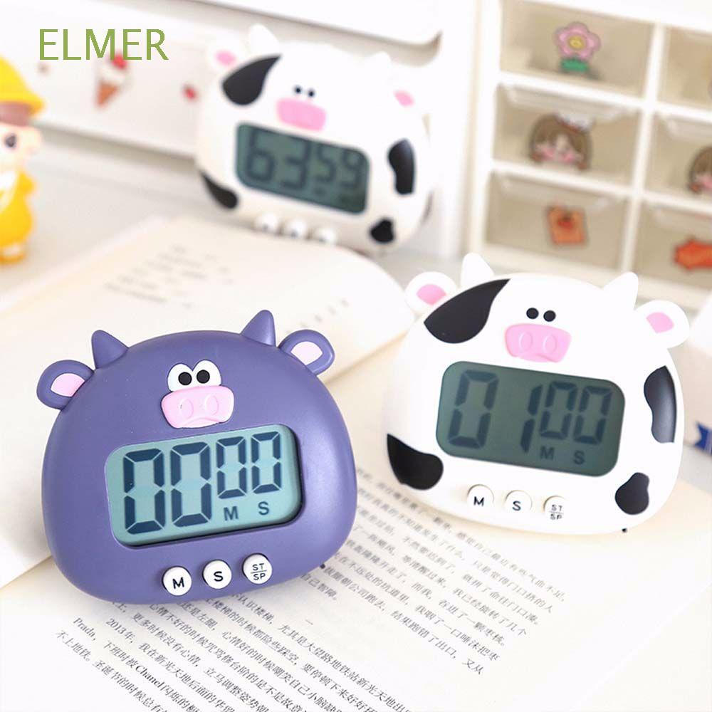 ELMER Cartoon Kitchen Timer Animal Alarm Clock Cooking Tool Magnetic ...