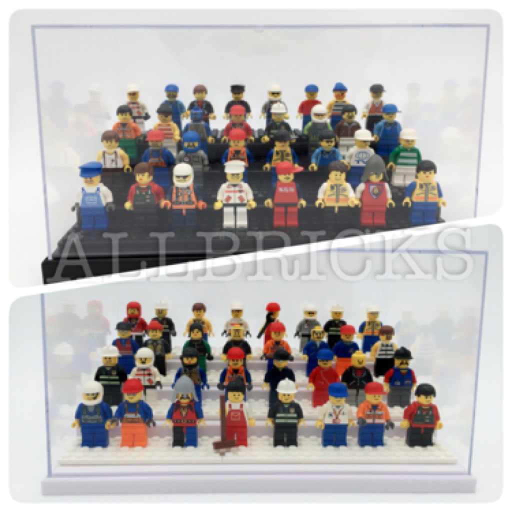 High quality 4-tier minifig acrylic display case | Shopee Singapore