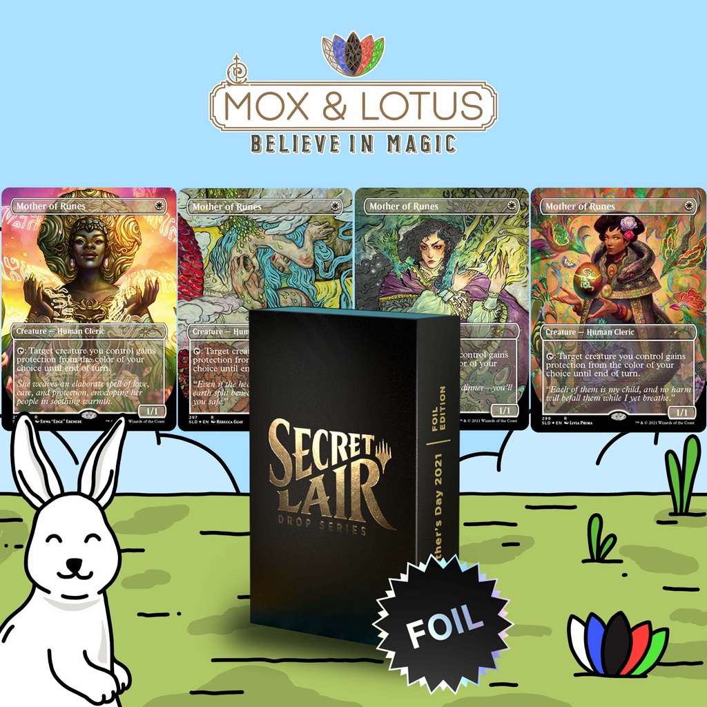 MTG Secret Lair *FOIL* Mother's Day 2021 SEALED Magic the Gathering ...