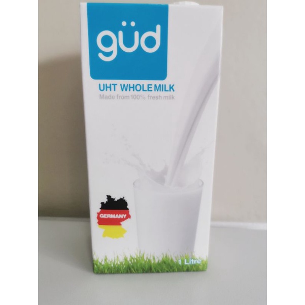GUD FULL CREAM MILK ( UHT WHOLE MILK )IMPORTED 1L | Shopee Singapore