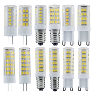 Ceramic LED Bulb Lamp Light G4 G9 E14 3W 5W 7W Ceramics LED Corn Bulbs ...