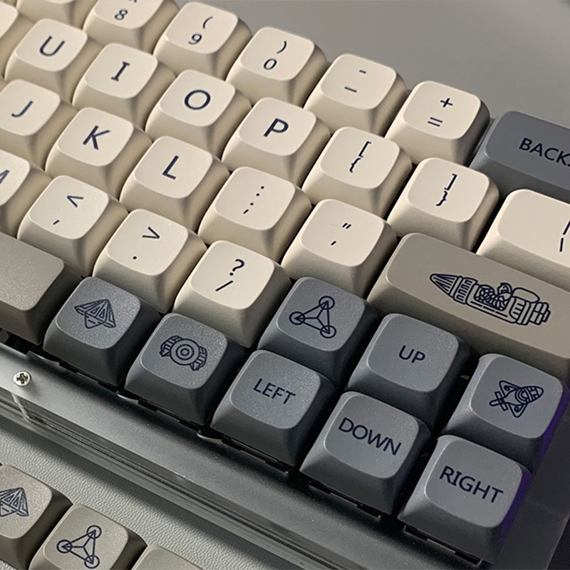 PBT material Japanese keycaps XDA outline keycaps are suitable for 108 ...