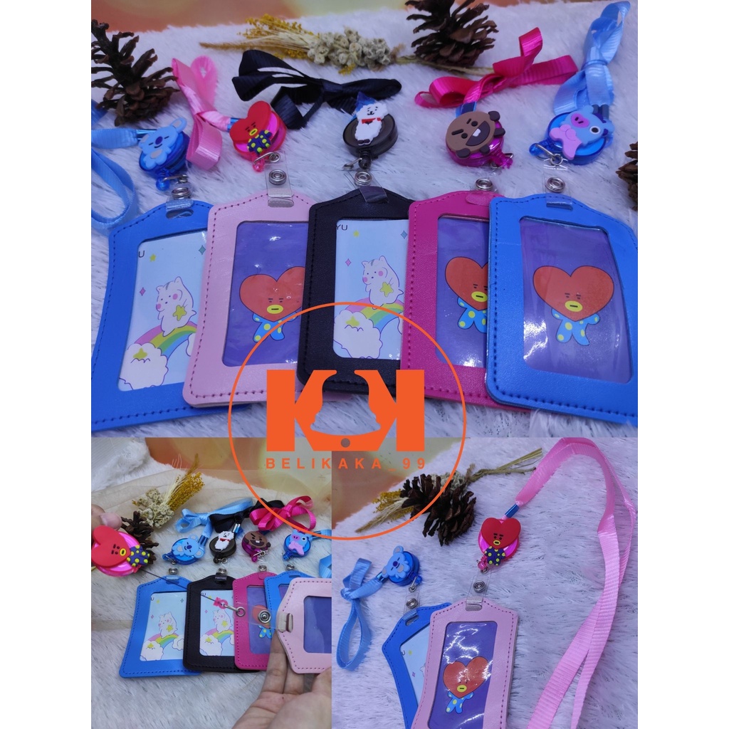 Id CARD NAME TAG TAG Rope BTS BT21 / ID CARD Pull BTS BT21 / NAME TAG ...