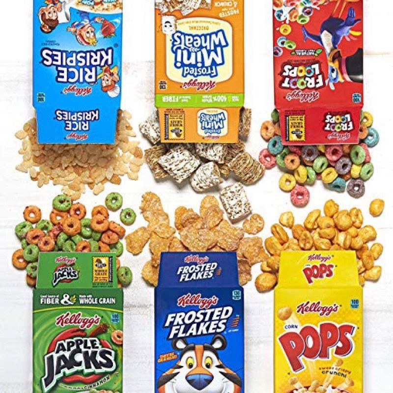 Kellogg's Cereal Assorted (Mini Single Serve Boxes) | Shopee Singapore