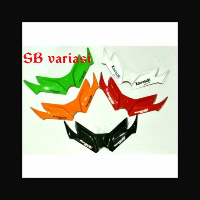 KAWASAKI WINGLET NINJA 250 F1 - WINGLET NINJA 250 CARBON winglet ...