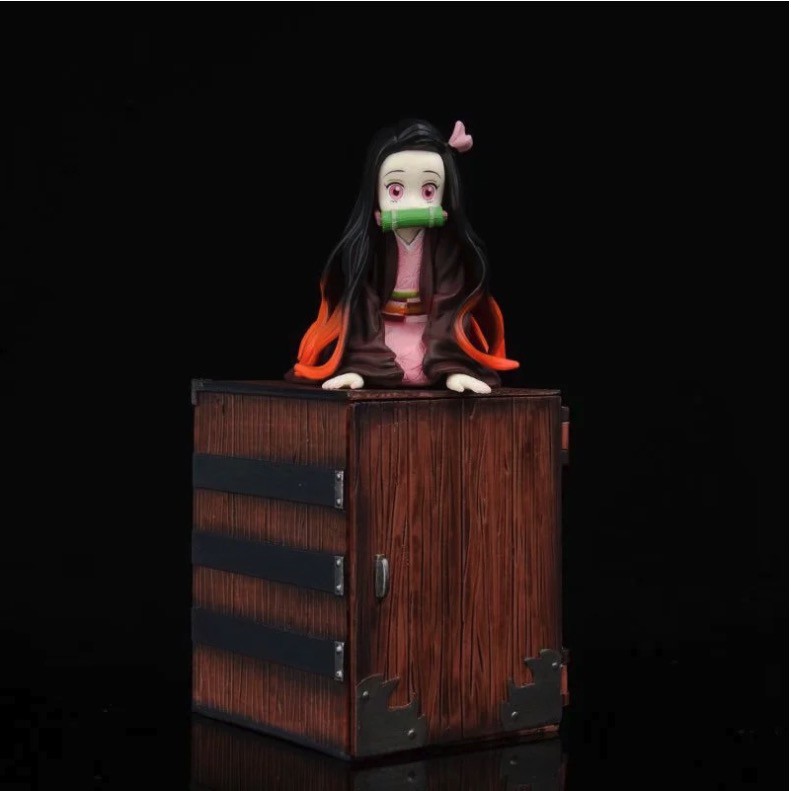 Cute Demon Slayer Nezuko Model Desk | Shopee Singapore