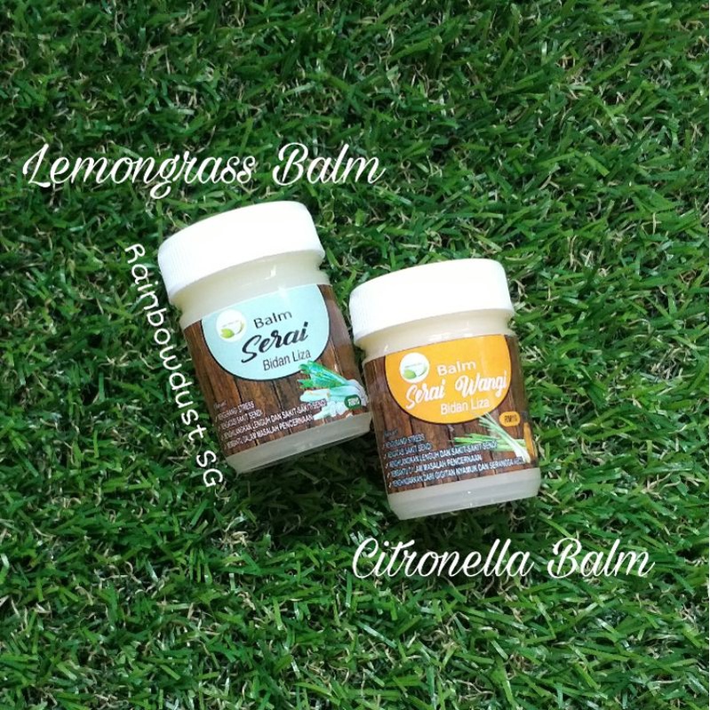 Serai Balm Lemongrass Serai Wangi Balm Citronella Shopee Singapore