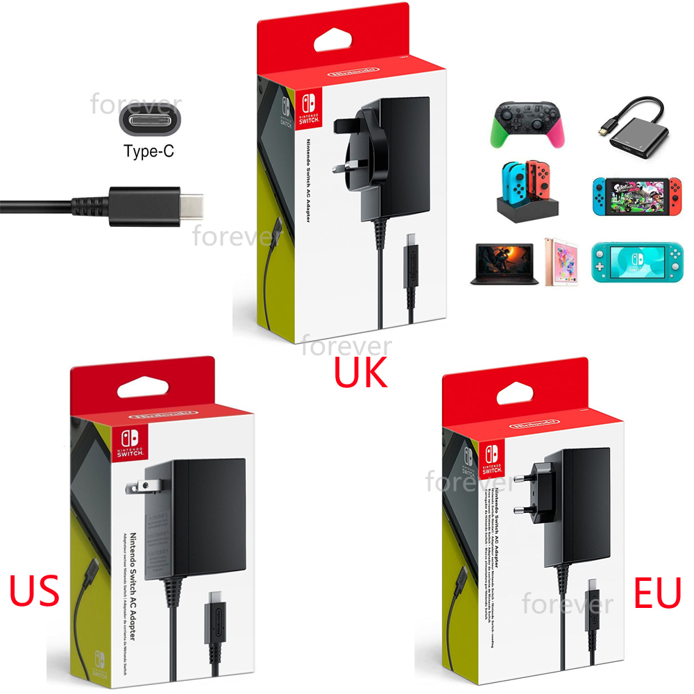 Switch Charger for Nintendo Switch and Switch Lite Charger, AC Power ...