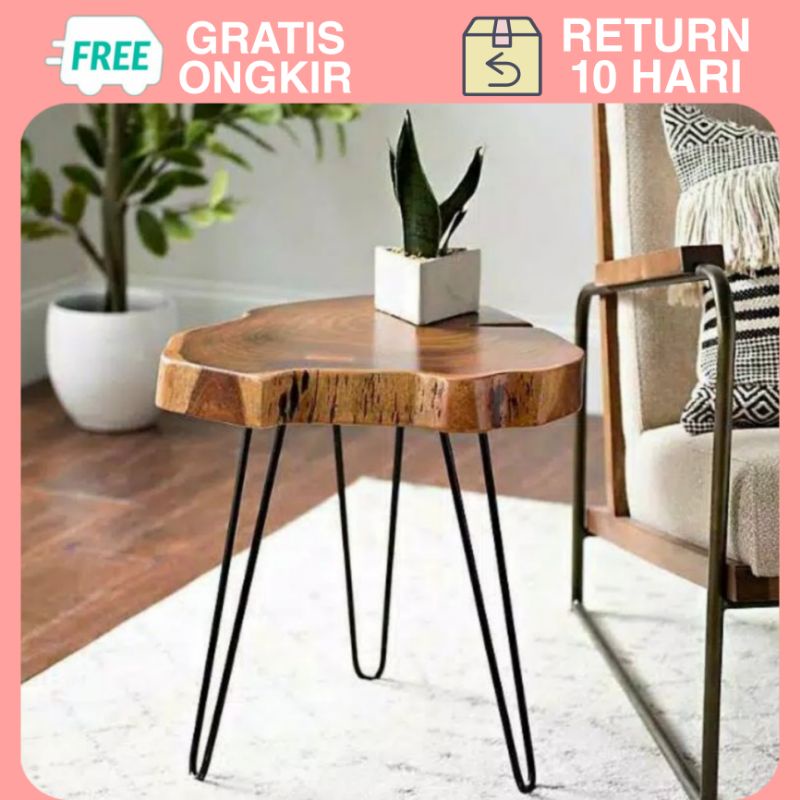 KAYU Minimalist Teak Root Table Coffee Table Side Table Corner Table ...
