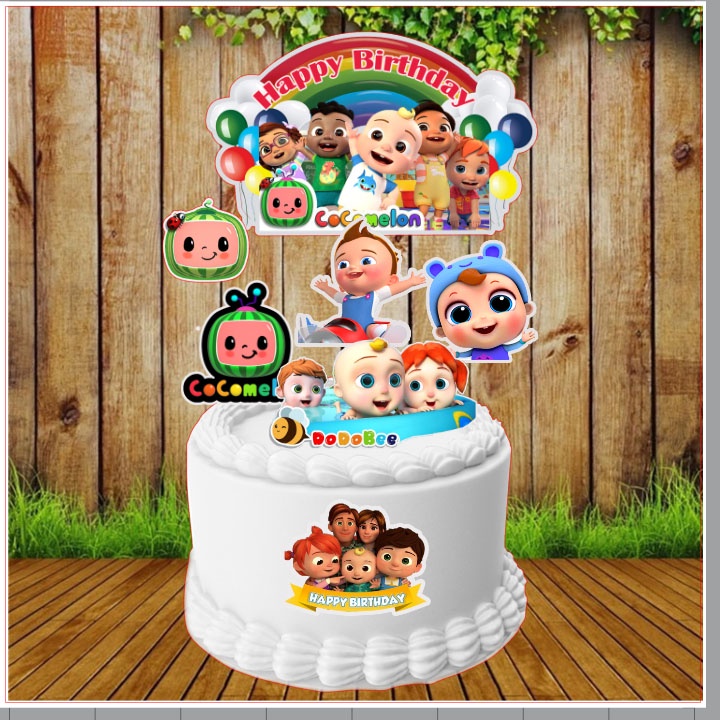 Cocomelon Cake Topper 001 | Shopee Singapore