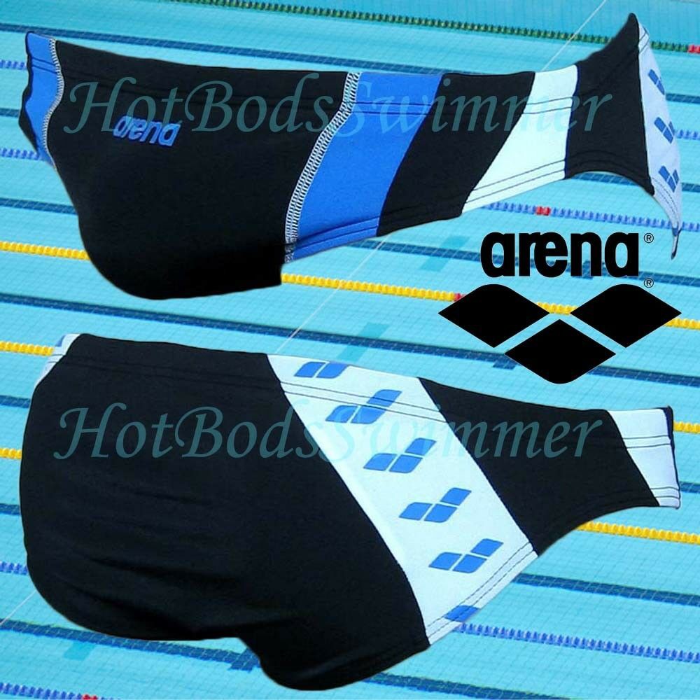 Arena AST13121BK Men's Competition Swimwear Swimming Swim Trunks Racer ...