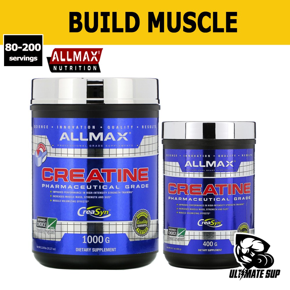 ALLMAX Nutrition, Creatine Powder, 100% Pure Micronized Creatine ...