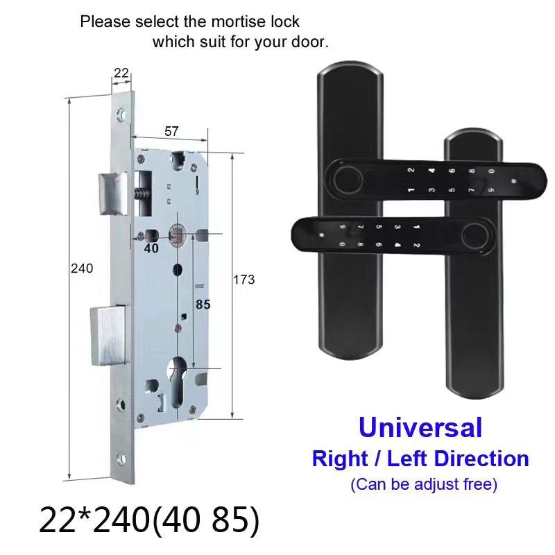 EASY Installation | 2025New Tuya Smart Bluetooth Digital Gate Lock ...