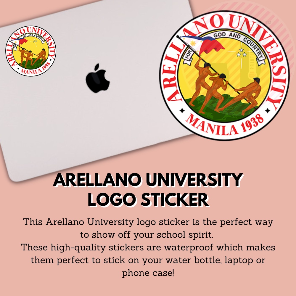 ARELLANO Sticker Logo | University Logo | NCAA School Logo Sticker ...